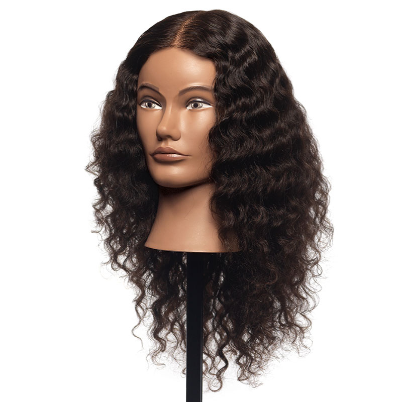 Janet - 100% Human Textured Hair Mannequin - Pivot Point International