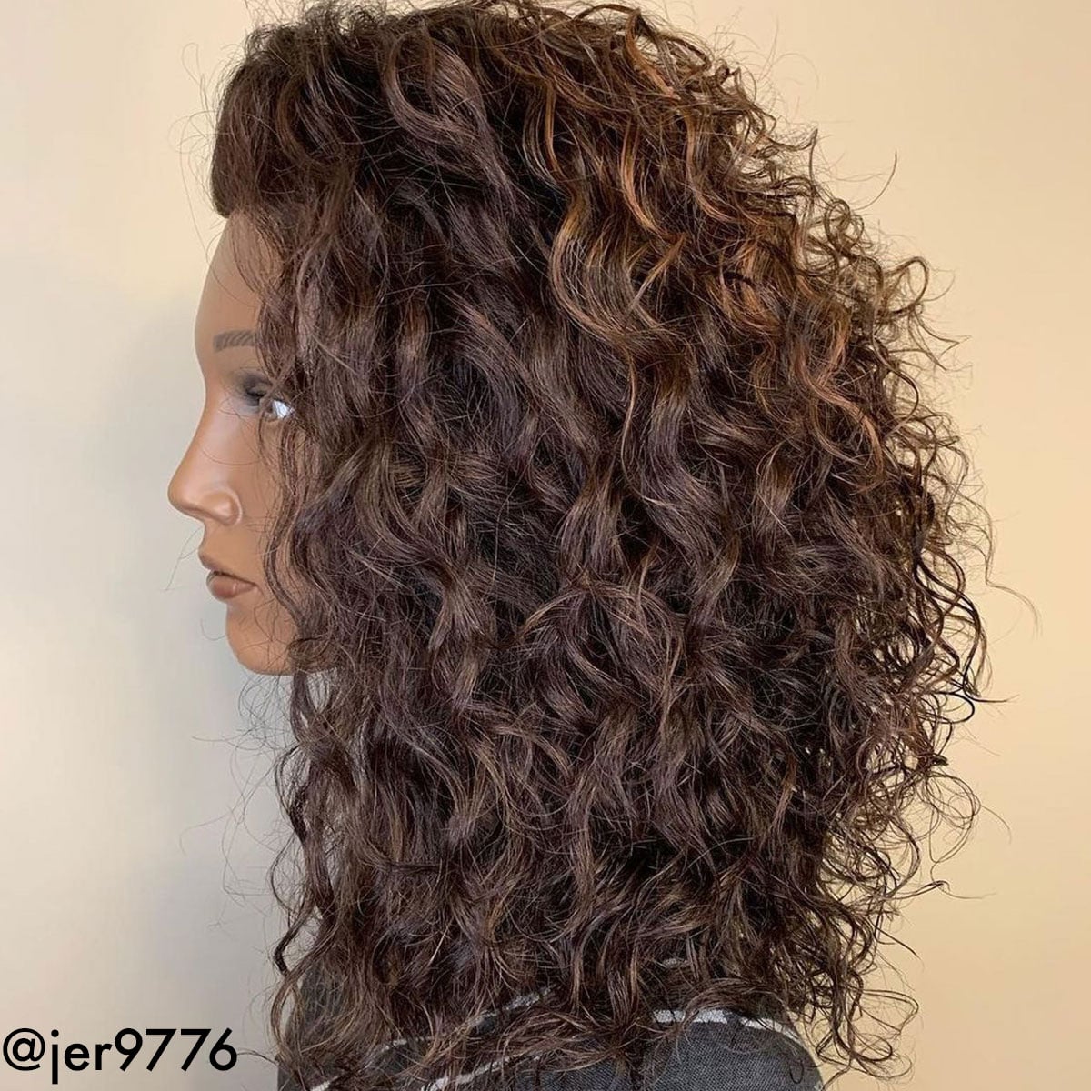 Michelle - 100% Human Textured Hair Mannequin - Pivot Point International